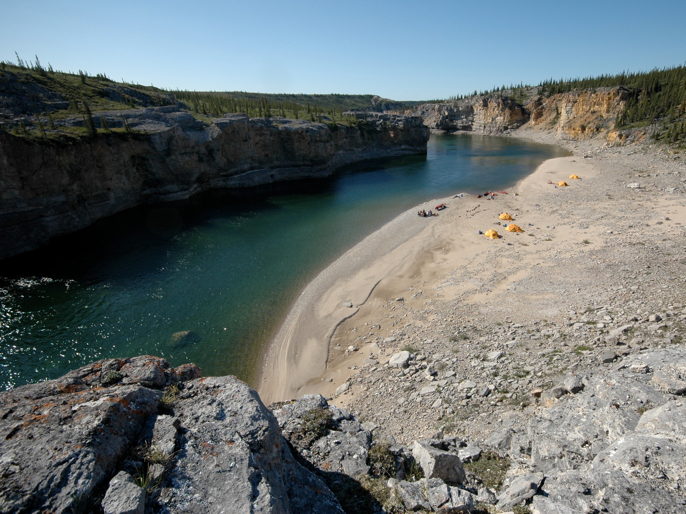 12-Day Upper Anderson River - Canoe North Adventures